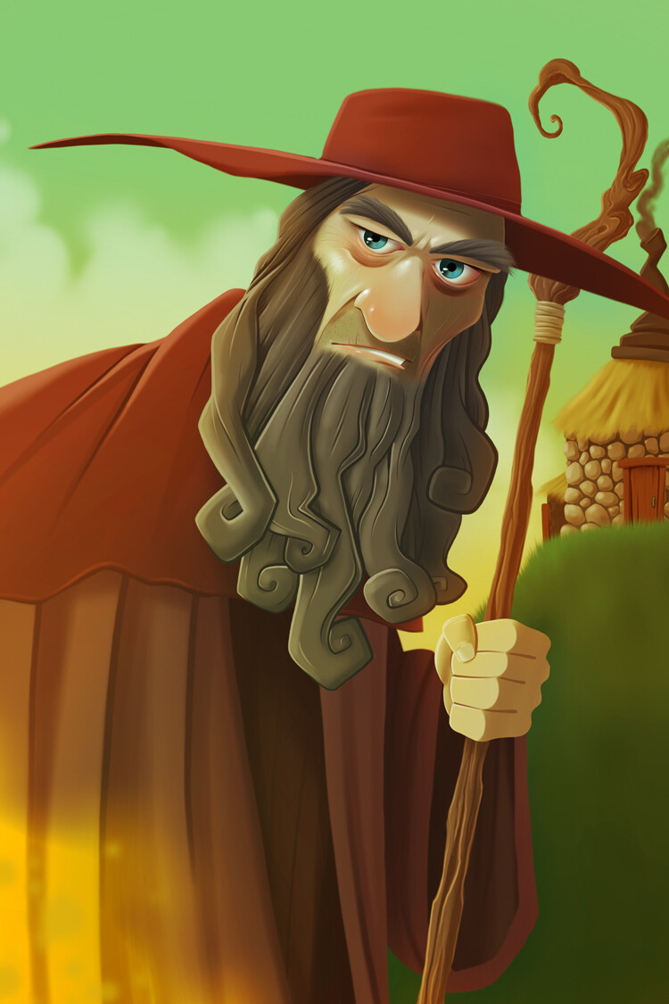 ArtStation - Old Wizard
