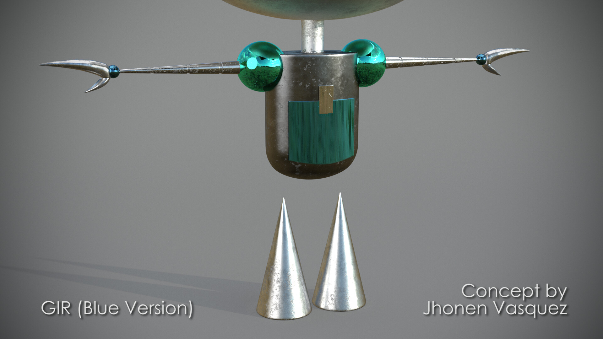 Kollen Wasylean on ArtStation - GIR - Invader Zim