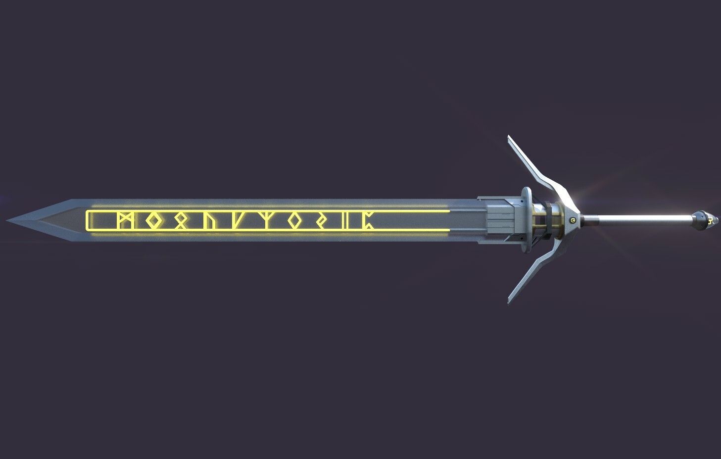 Aaron E. Conner - Model-A Concept Great Sword