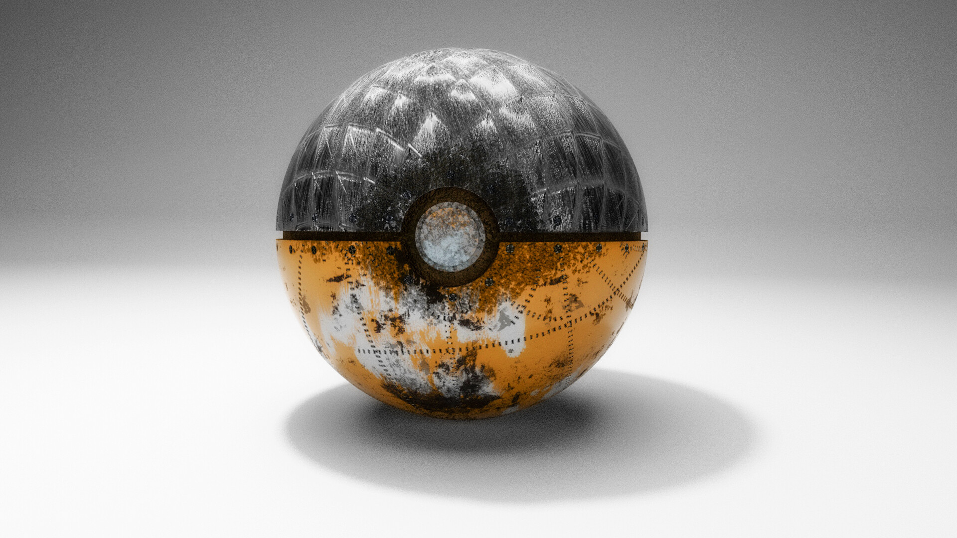 ArtStation - Texture Art_Pokeball Design