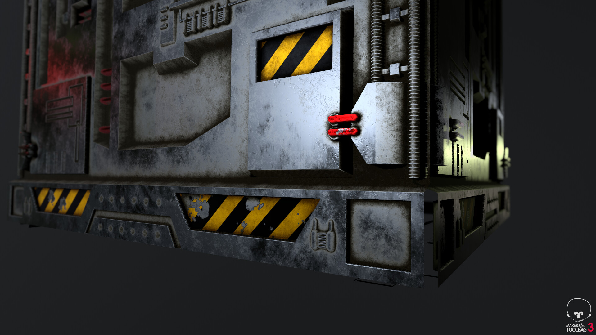 Jon Tuttle - Learning Substance Designer - Doom Door