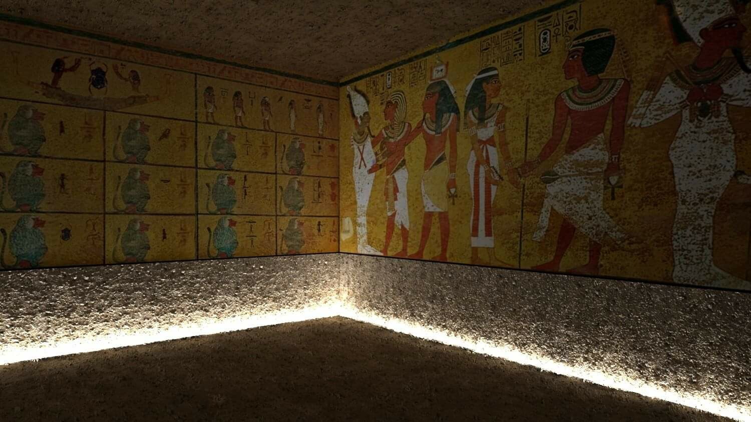 Artstation Tot Ankh Amon Tomb
