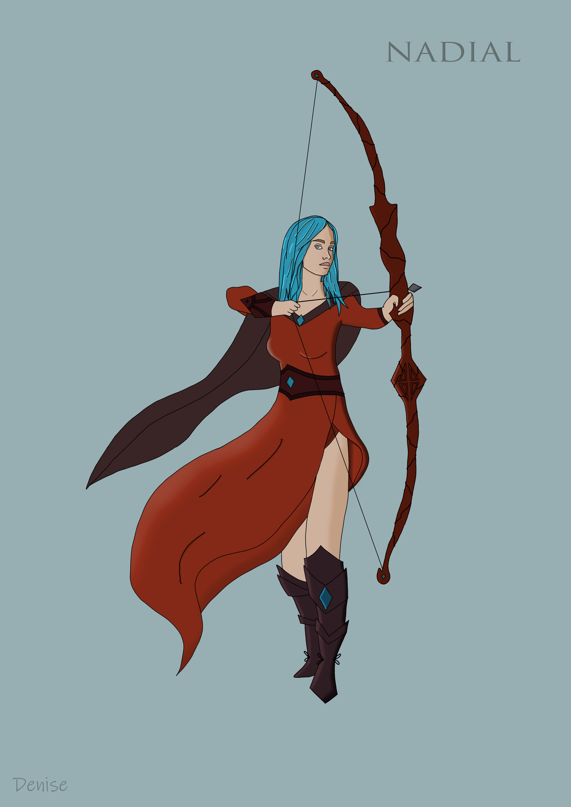 ArtStation - Nadial - Elf Archer