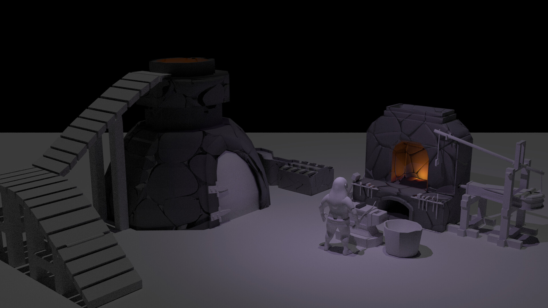 ArtStation - Smithy And Forge