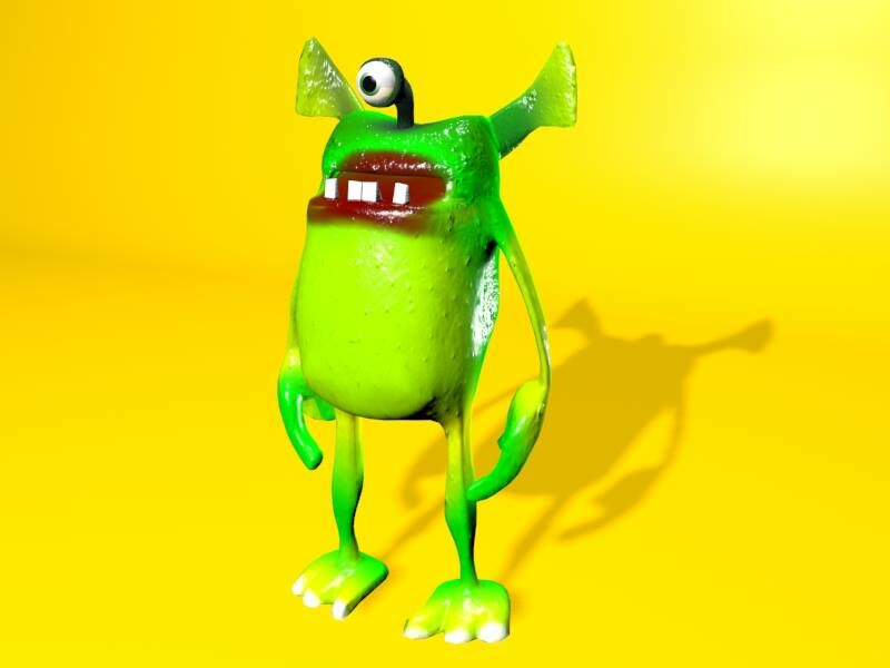 ArtStation - 3d character for Comercial - maskot