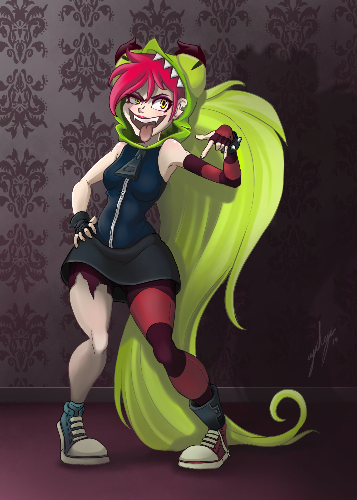 Artstation Demencia Fanart Villainous