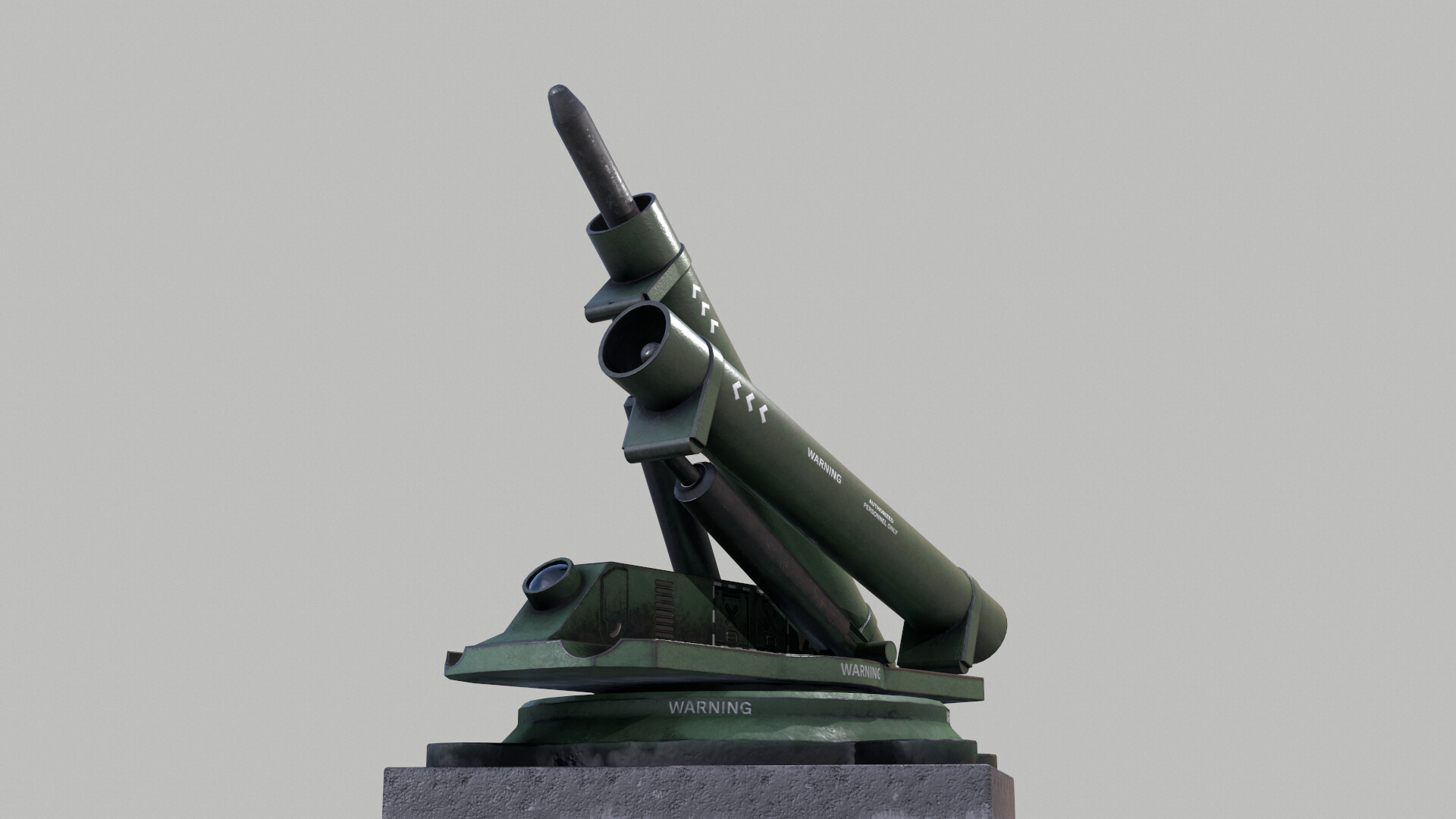 ArtStation - Missile Launch Platform, Steven Sier