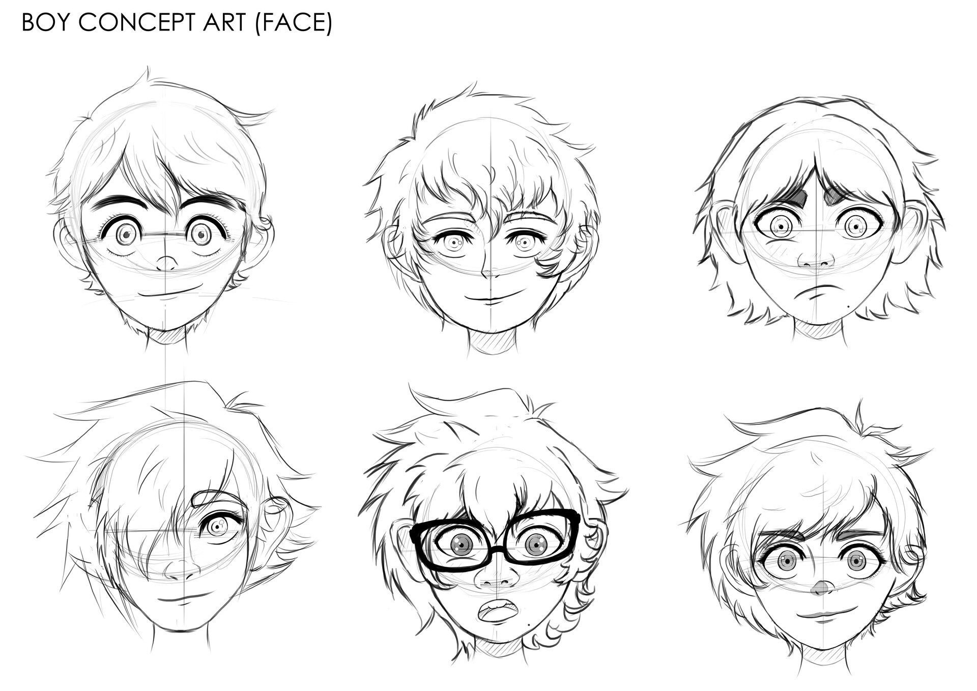 Jameel Choychoo - The boy character design