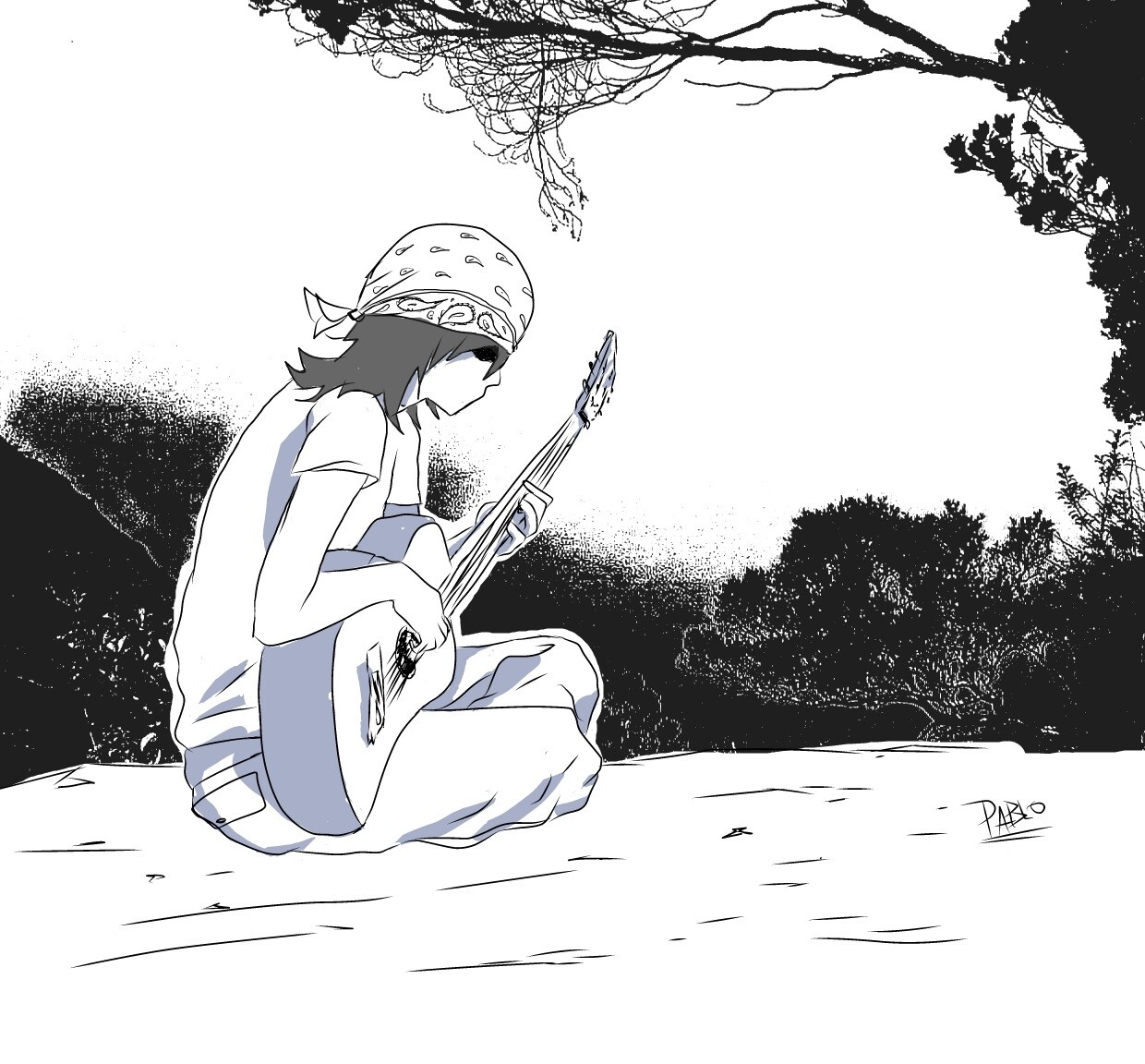 ArtStation - Un dibujo nostálgico para mi.