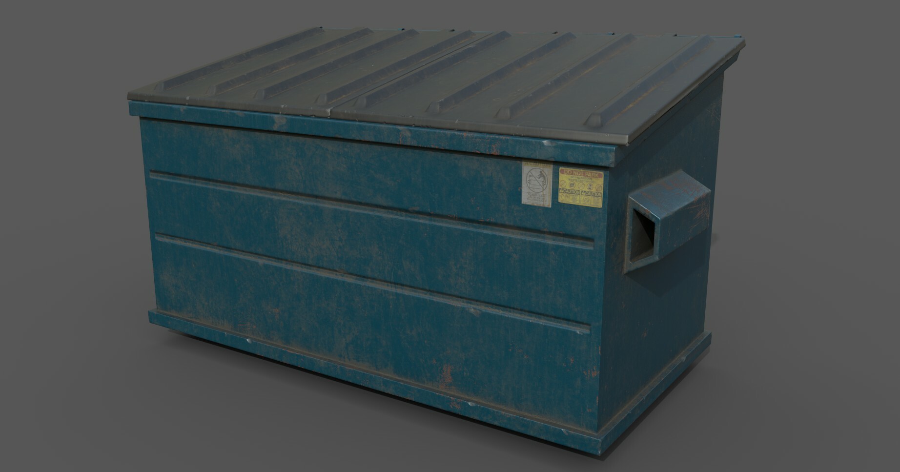 ArtStation - Dumpster Prop