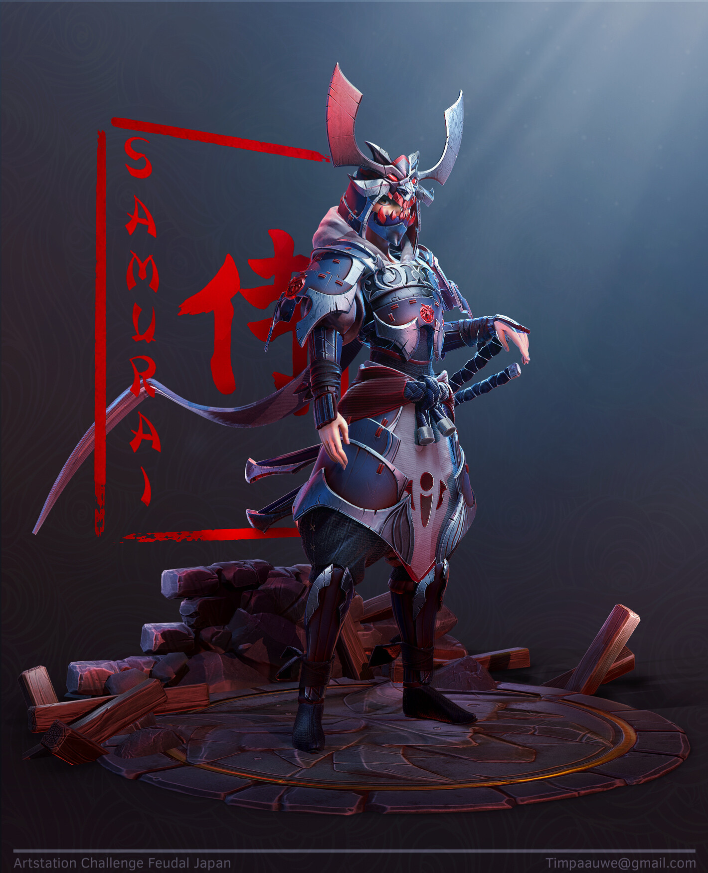 Tim Paauwe - Samurai - Feudal japan