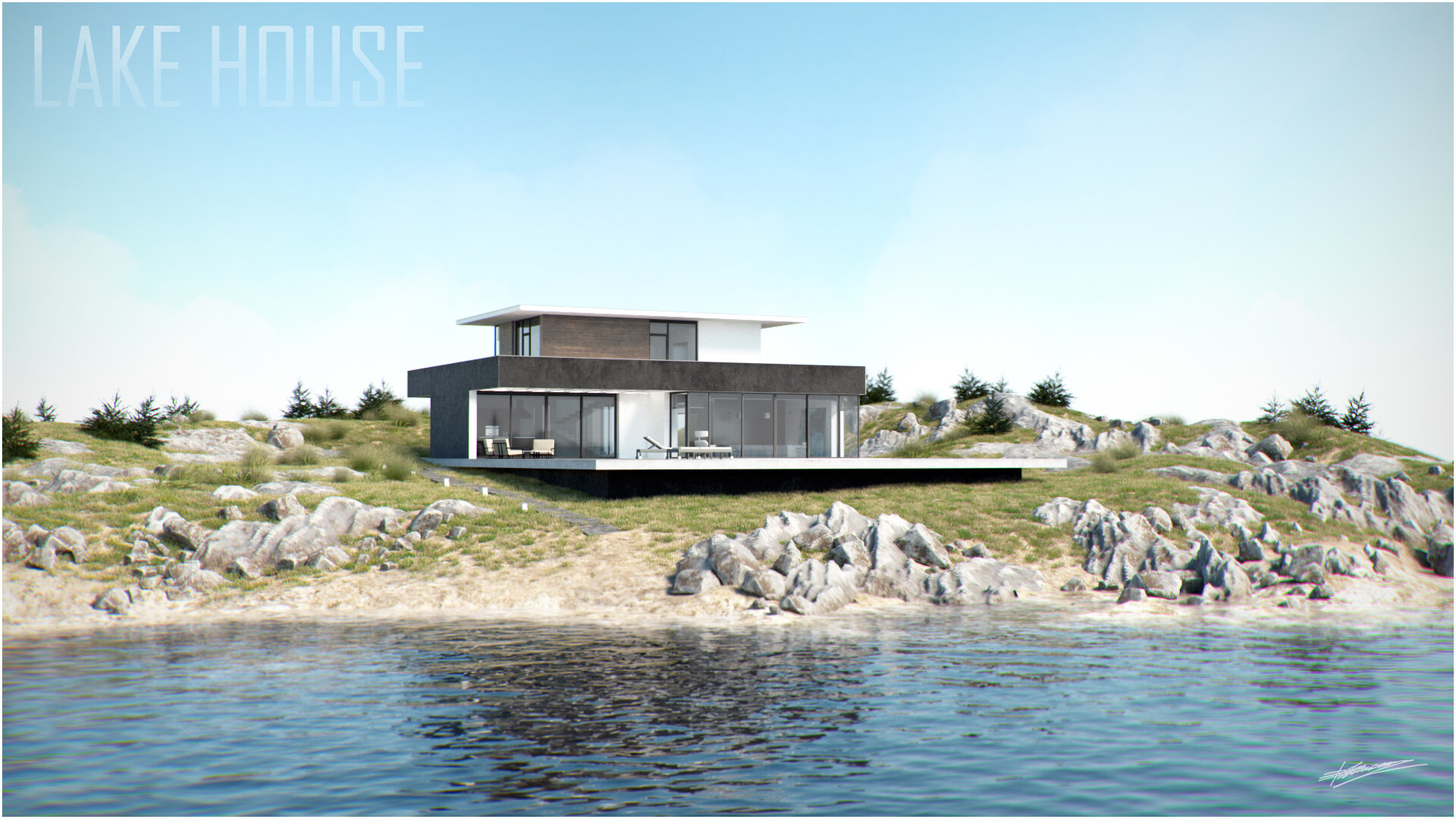 Vladimir Volodin - The lake house