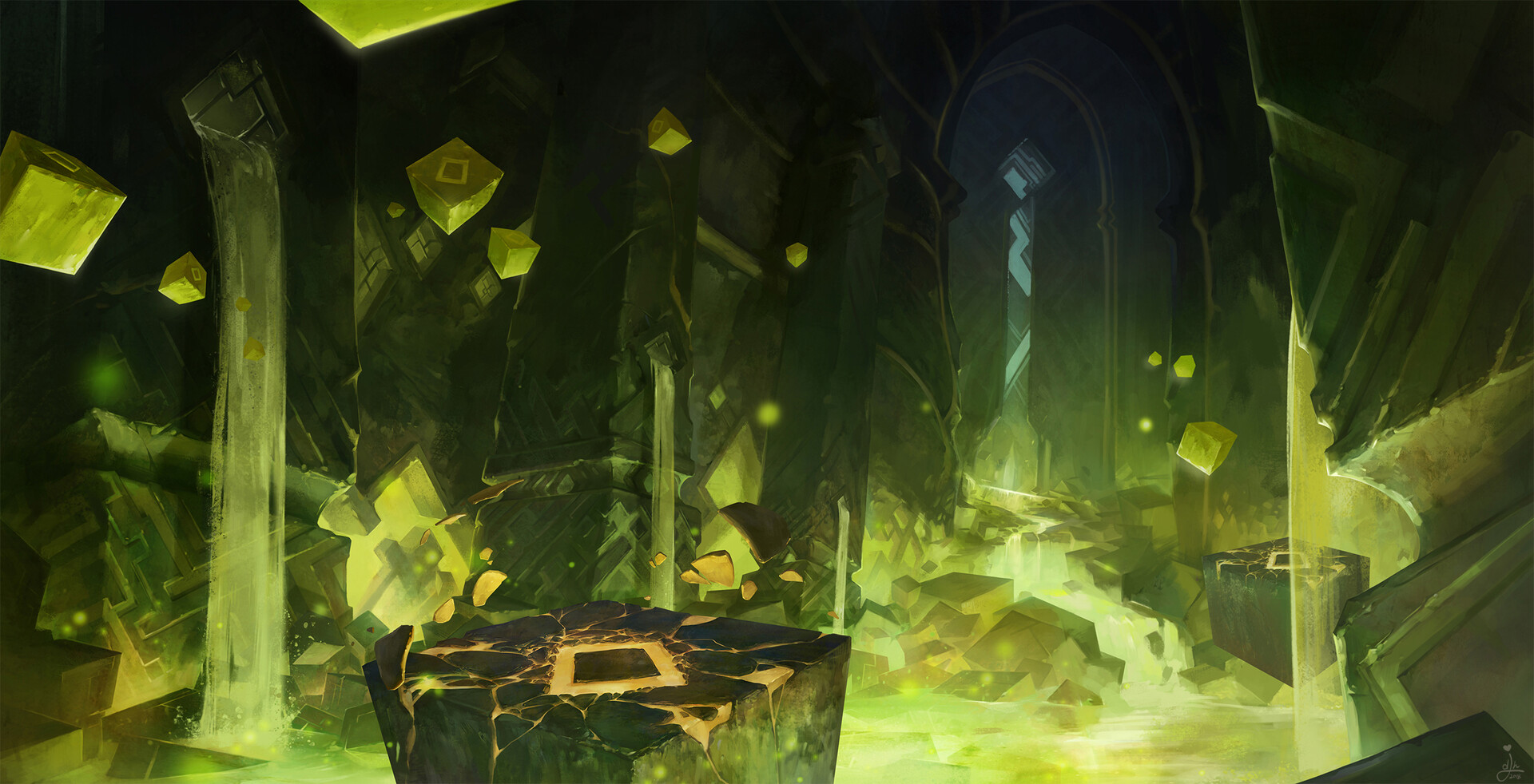 ArtStation - Game : Soul Ark - map