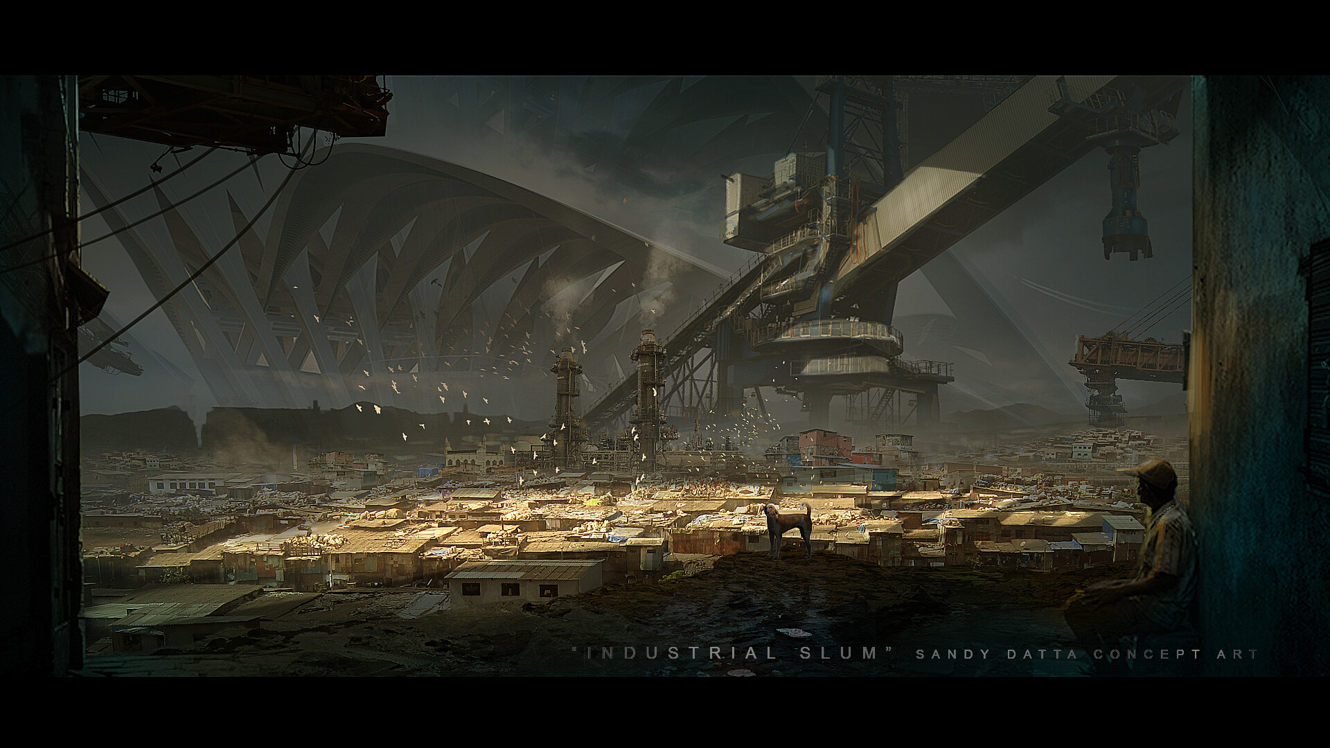ArtStation - INDUSTRIAL SLUM