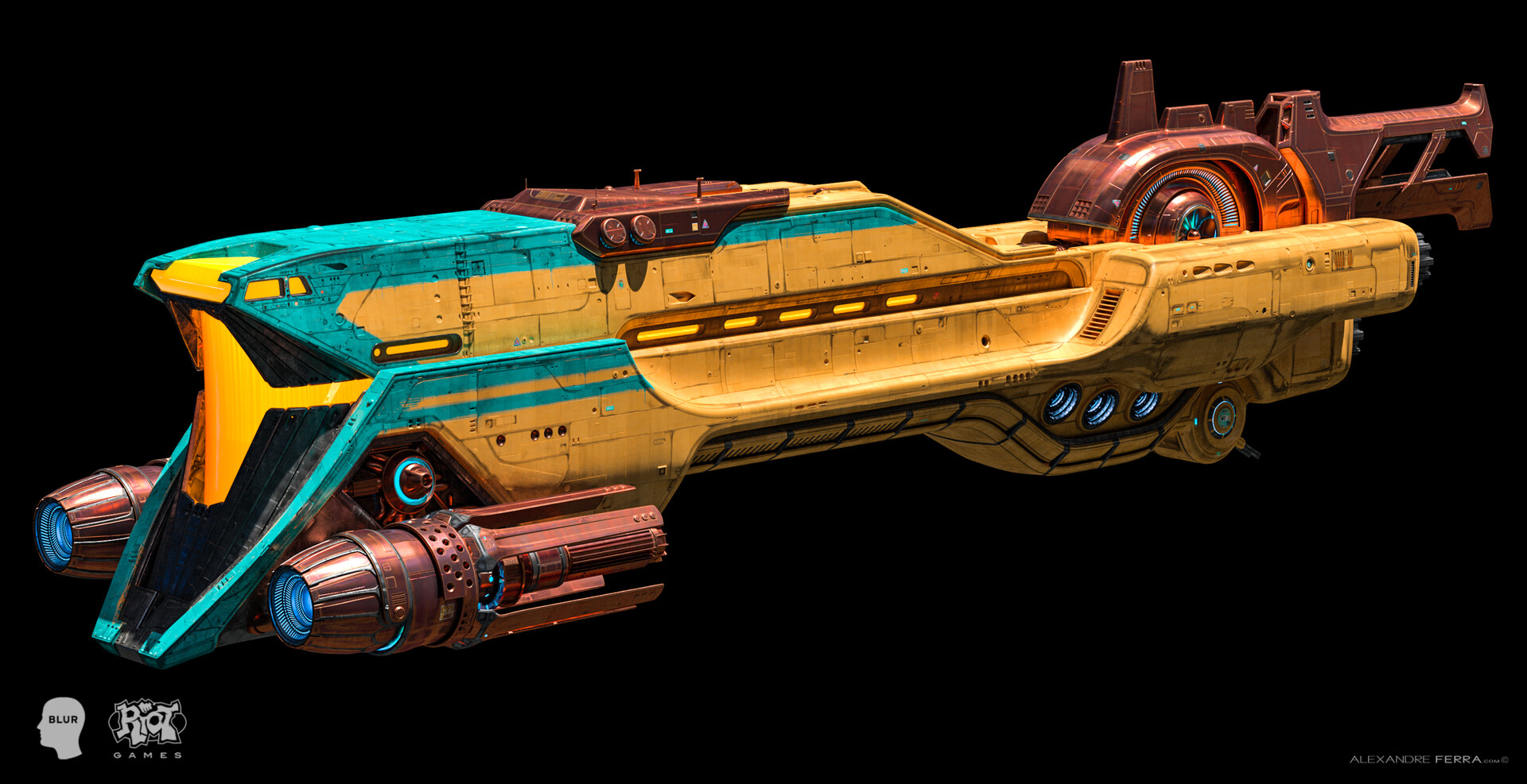 Alexandre Ferra - Morning Star Ship - League of Legend 3Welcome Aboard ...