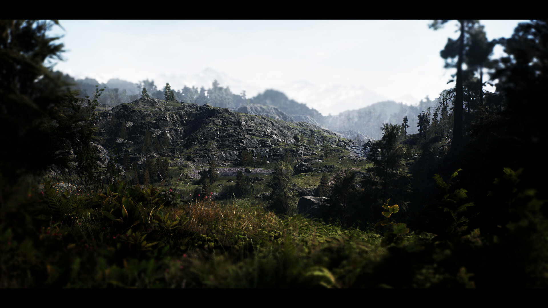 ArtStation - Environment in UE4 using Houdini Engine