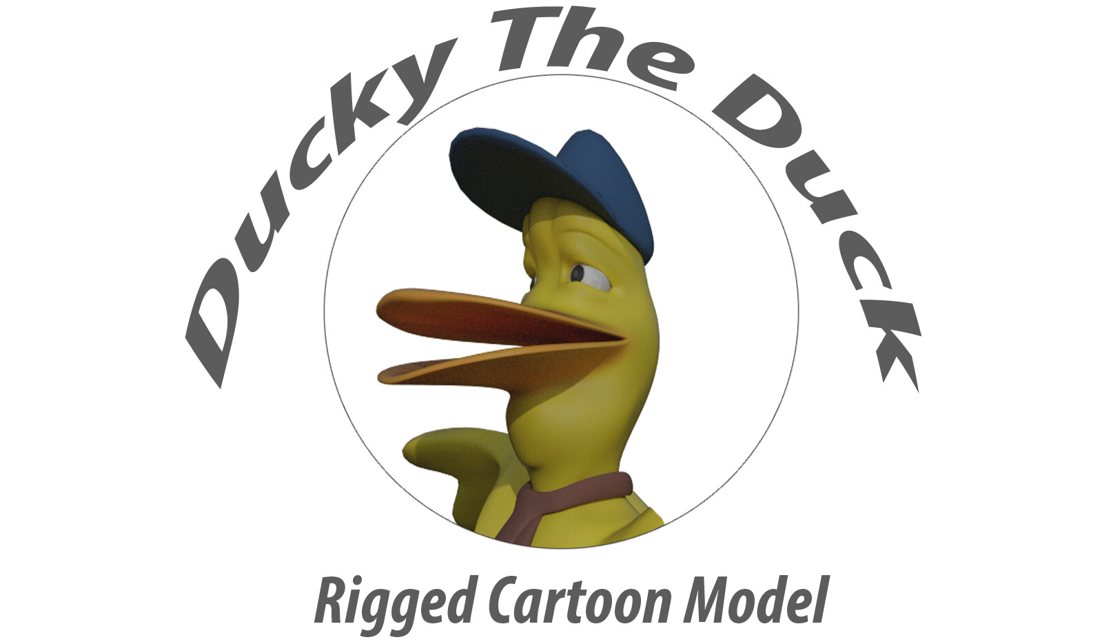 ArtStation - Ducky the Duck cartoon character