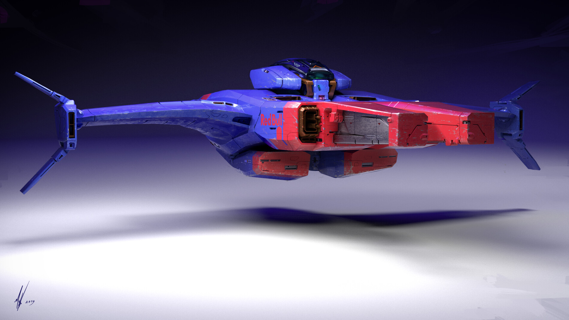 ArtStation - Lunar Racer - Production model