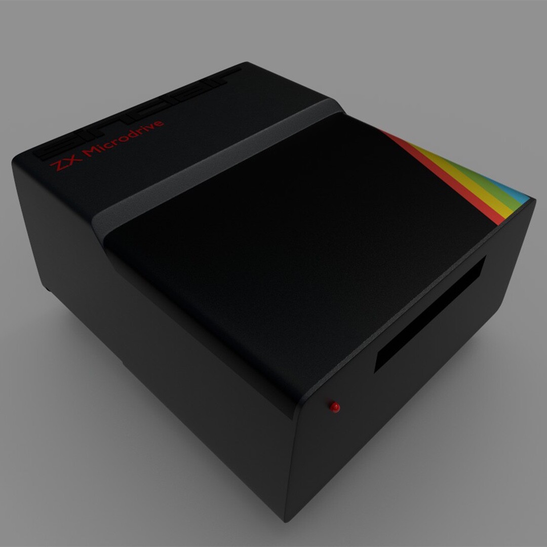 ArtStation - Sinclair ZX Microdrive
