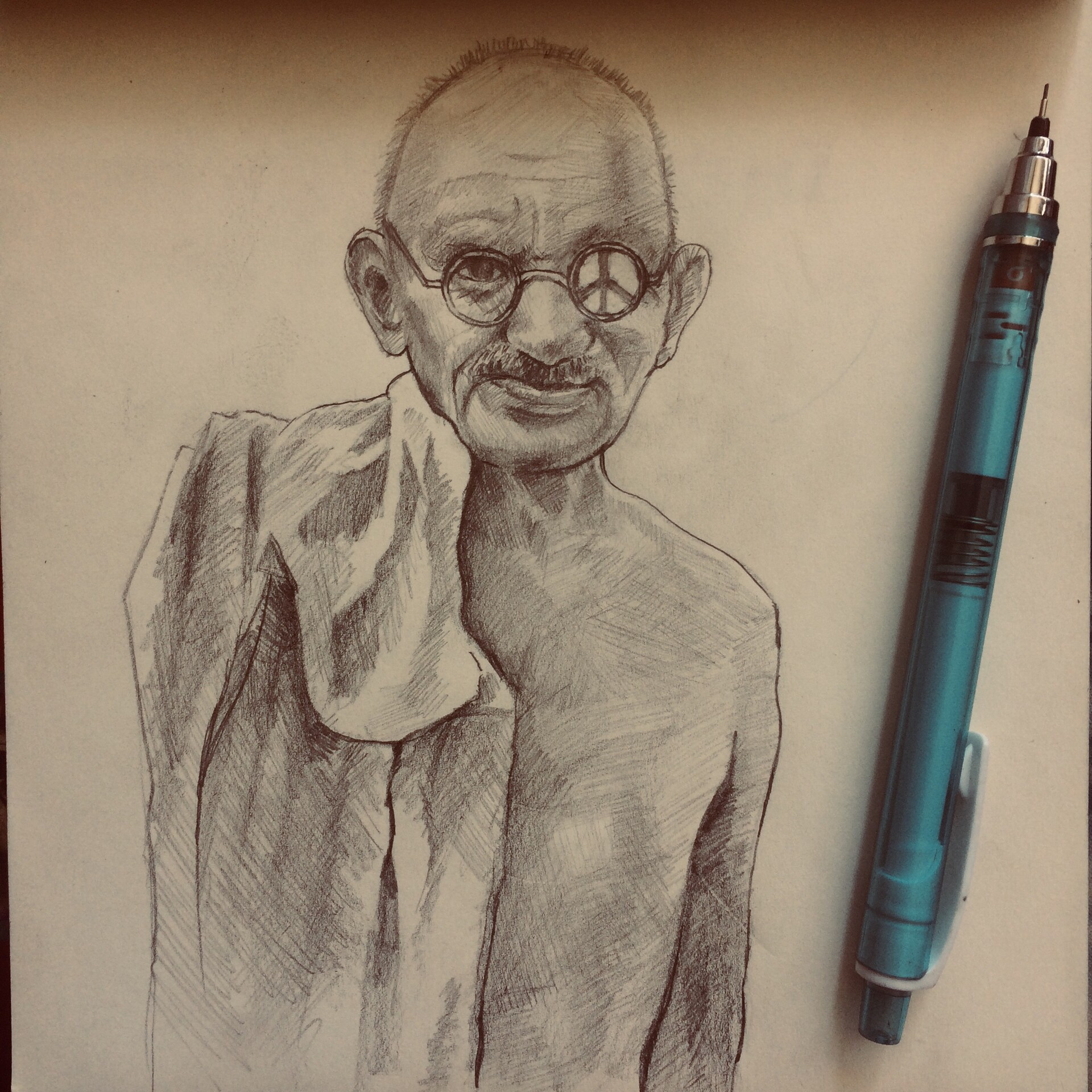 ArtStation - Mahatma Ghandi