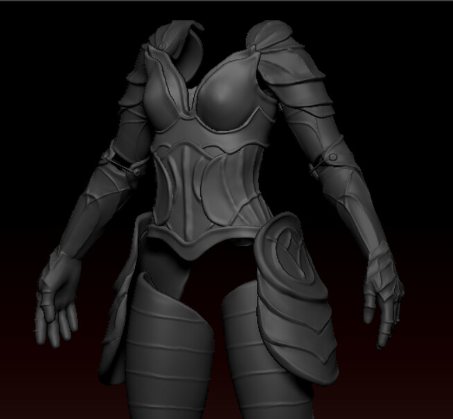 ArtStation - armor knight girls