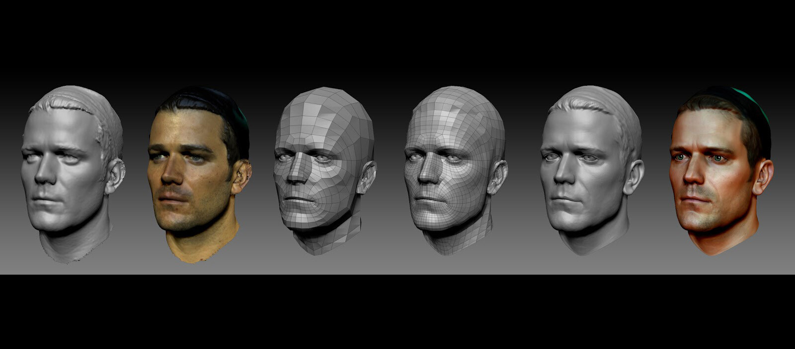 ArtStation - Personal Work, Head Studys