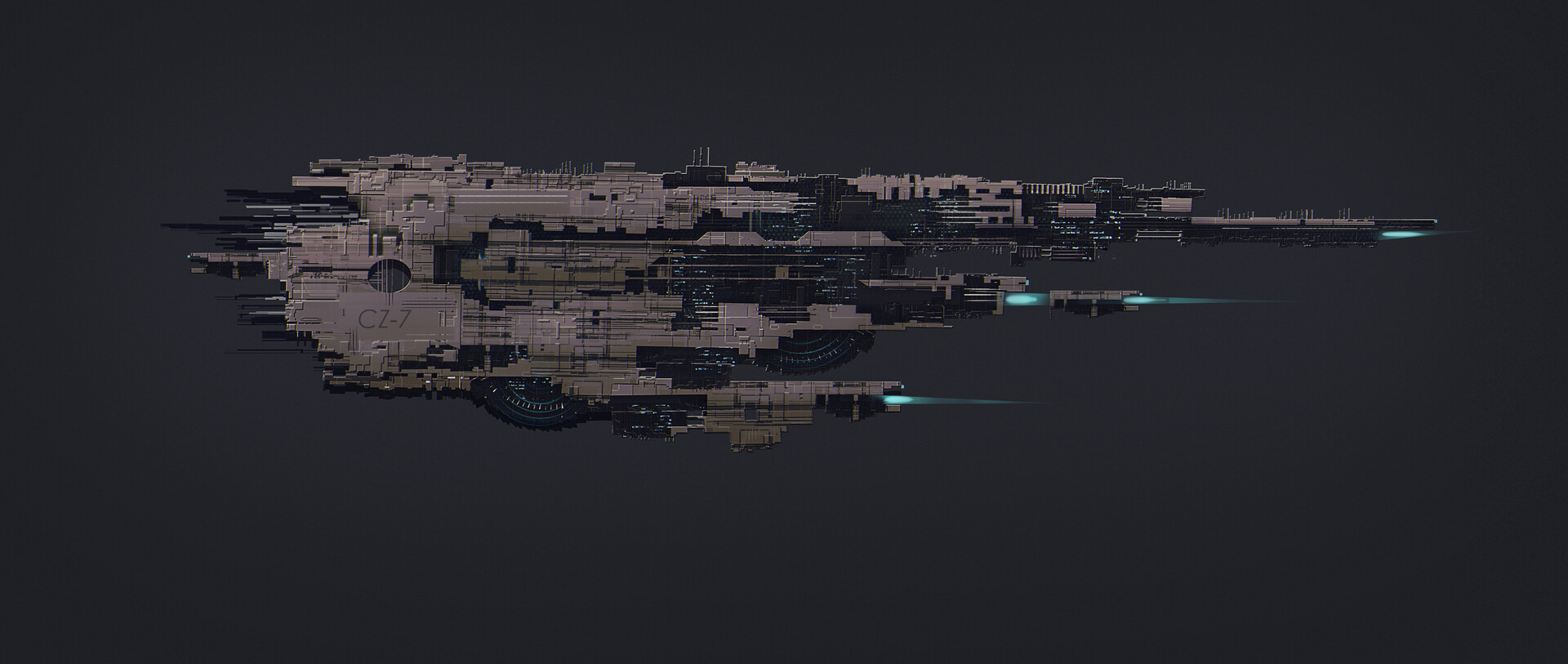 ArtStation - Alien Spaceship