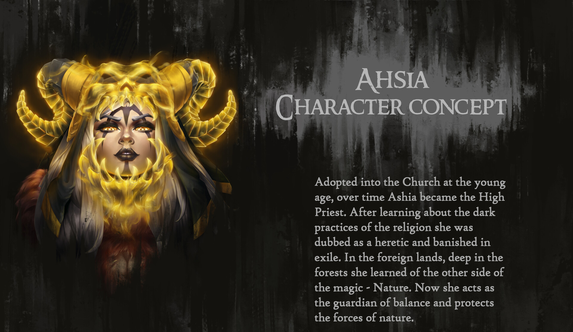 ArtStation - Ashia Character Concept