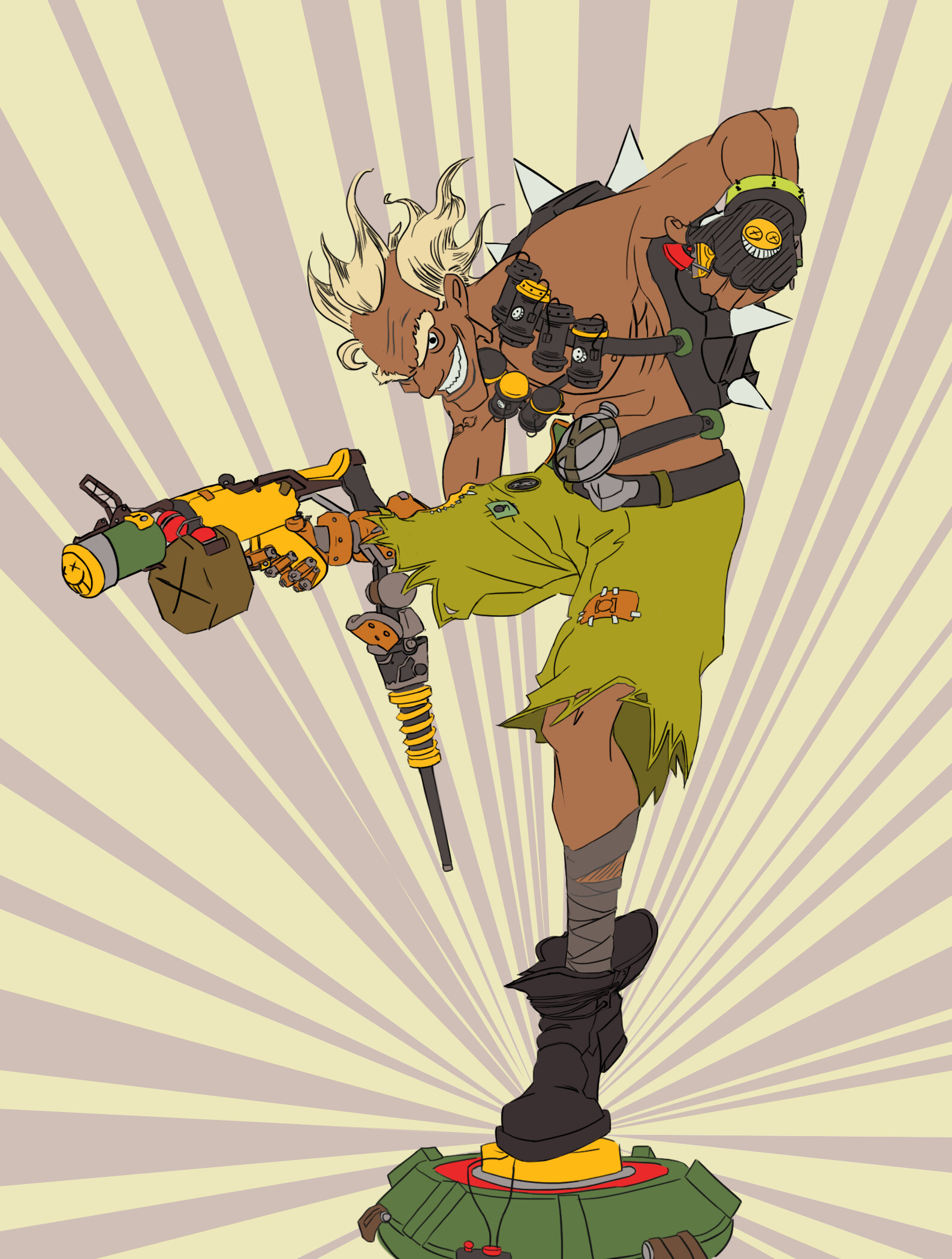 ArtStation - Junkrat custom pose