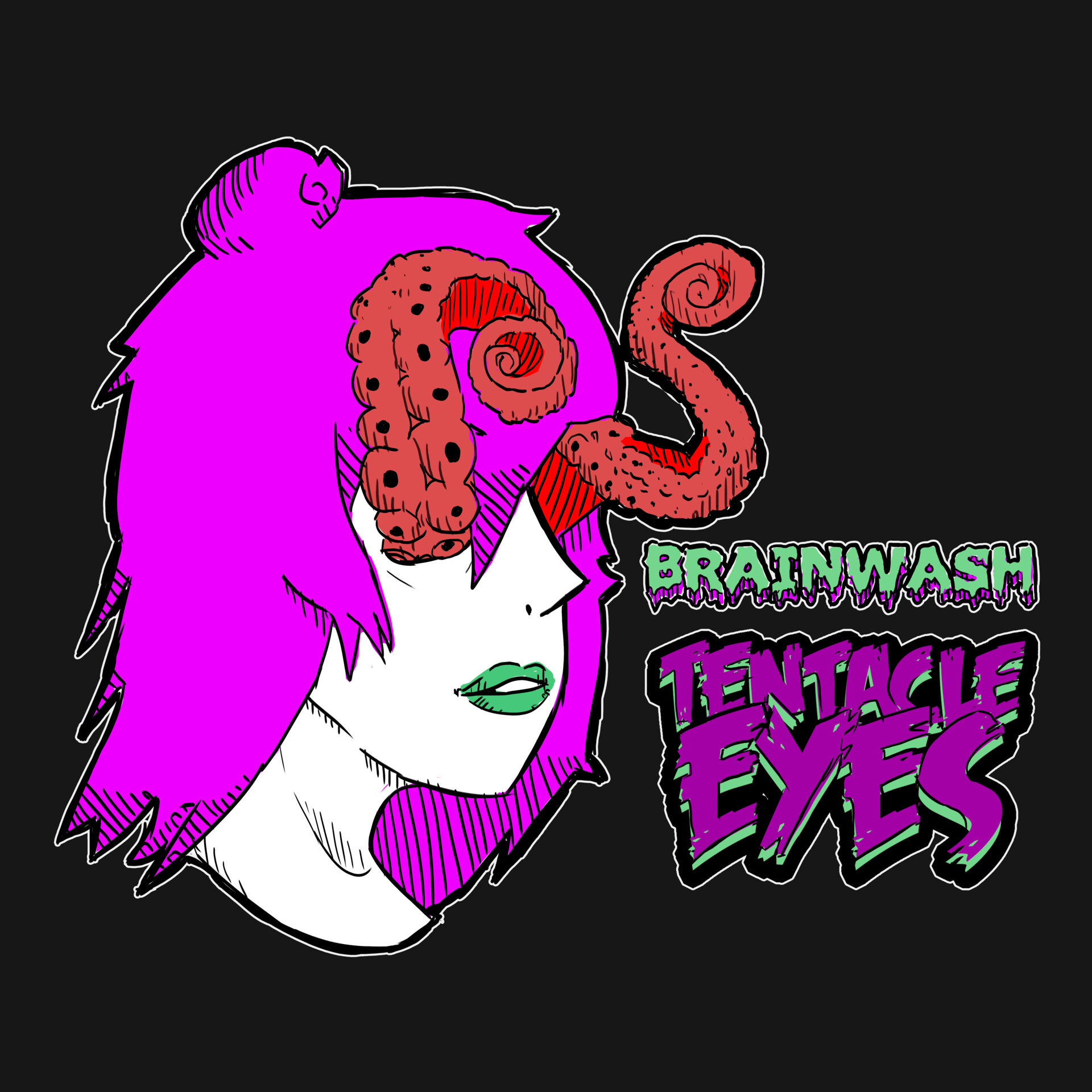 ArtStation - Brainwash Tentacle Eyes