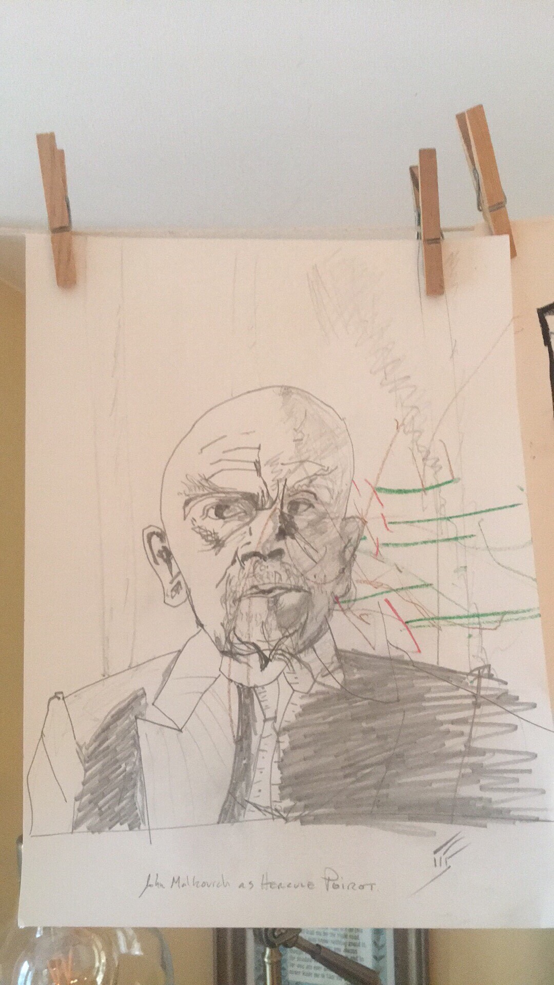 ArtStation - John Malkovich as Hercule Poirot 1/2019