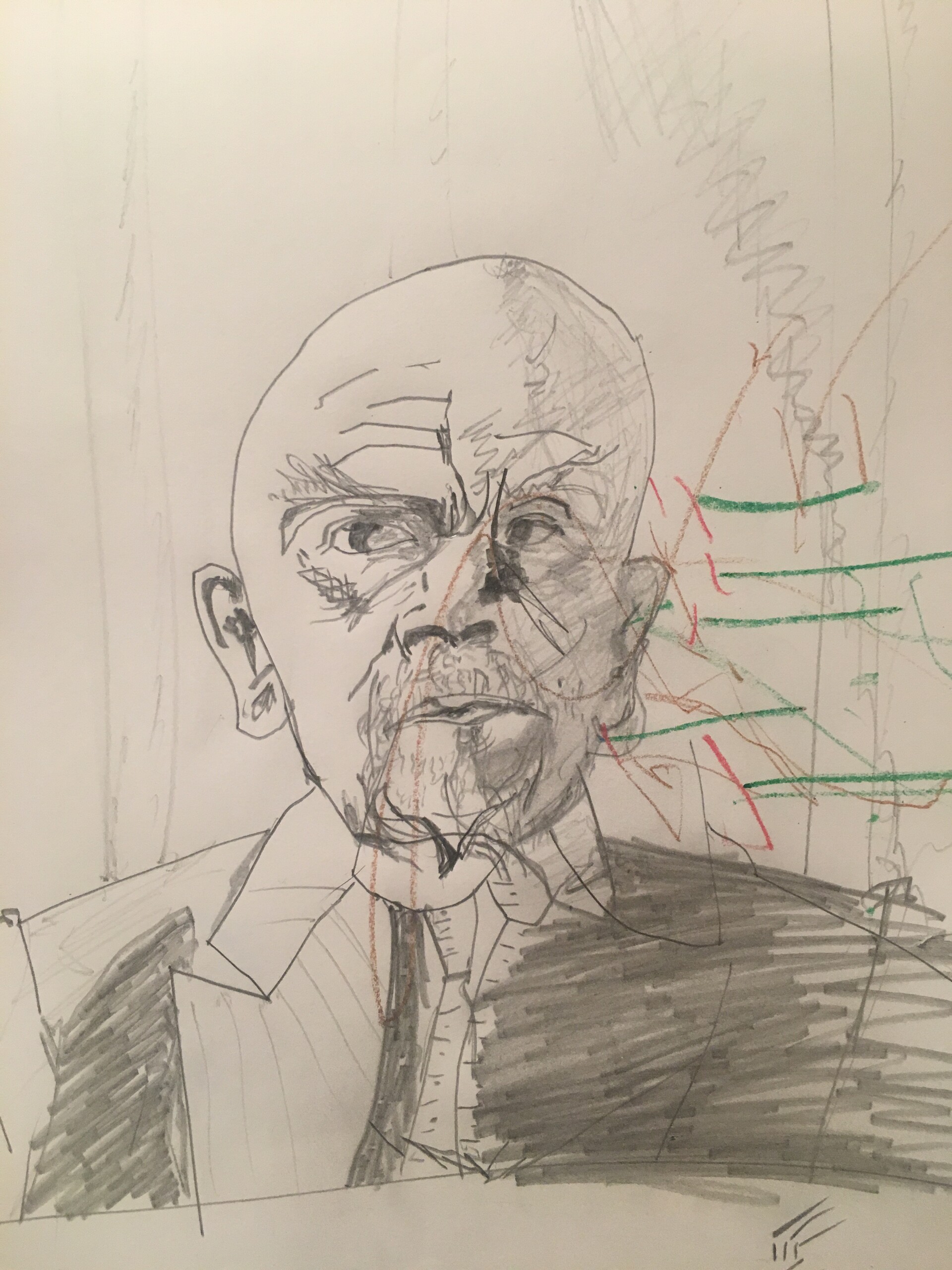Christopher Carter Sanderson - John Malkovich as Hercule Poirot 1/2019