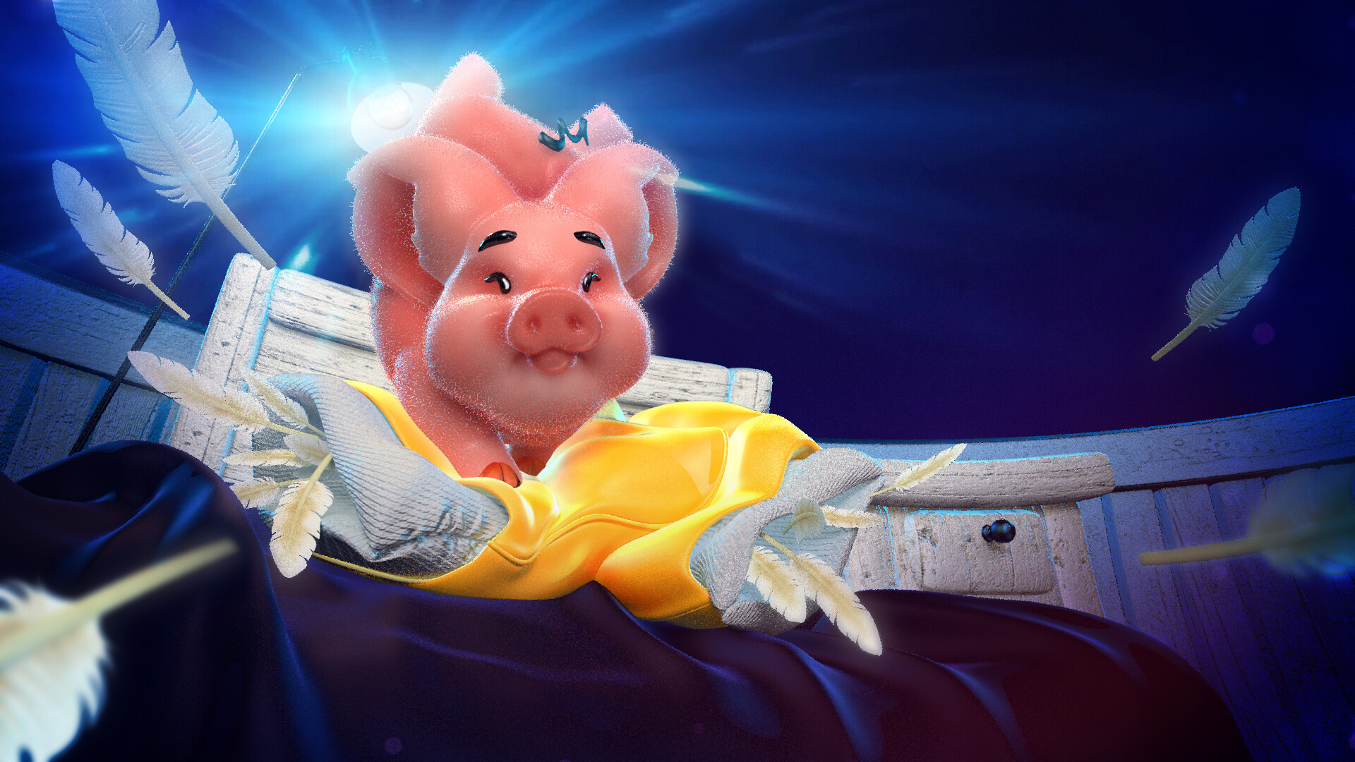 ArtStation - I belive i can fly *oink