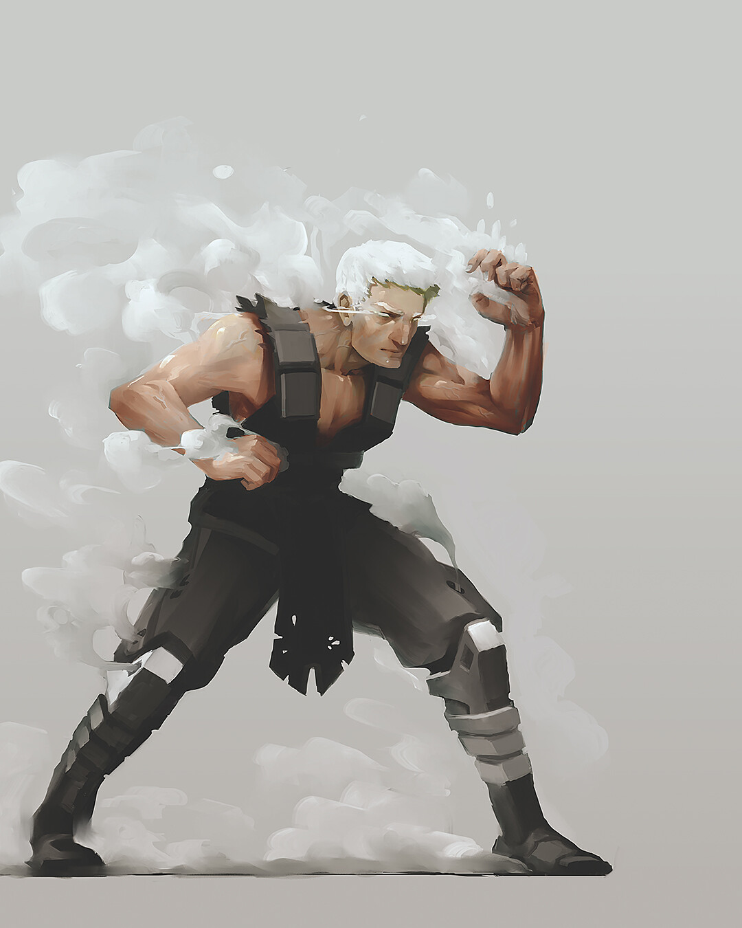 Mortal Kombat Characters Smoke