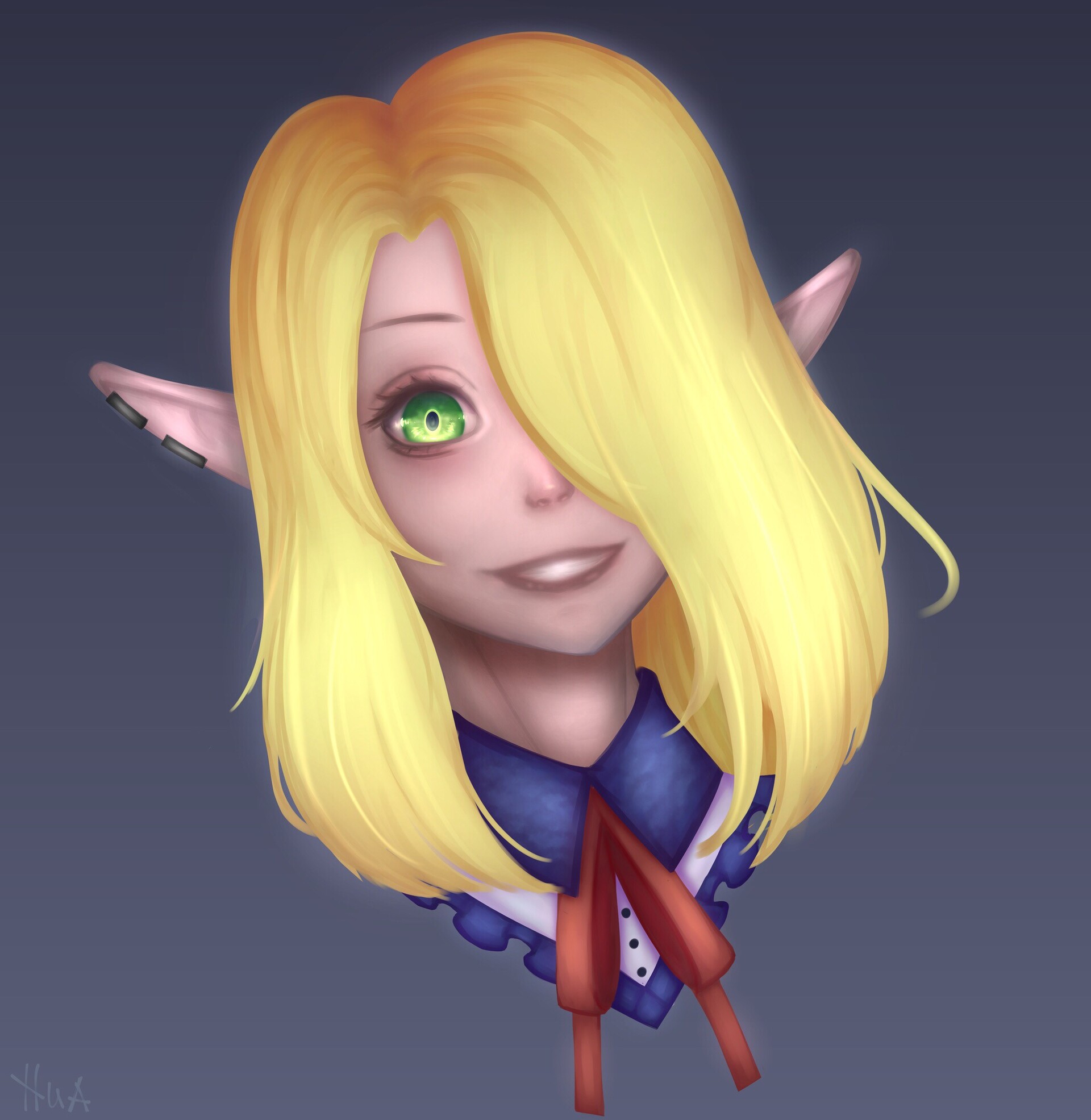 ArtStation - Blonde elf