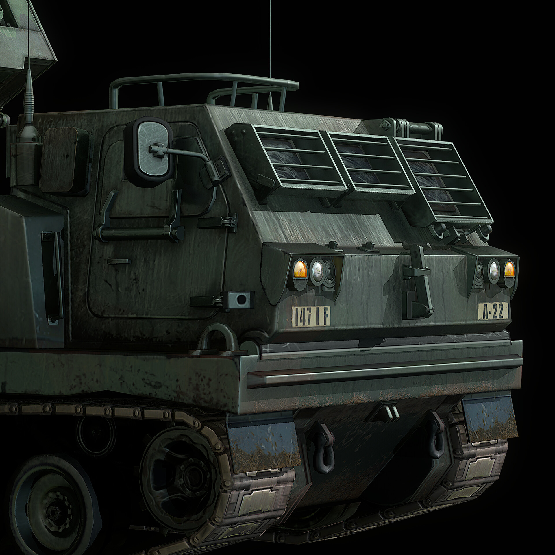 ArtStation - M270 MLRS