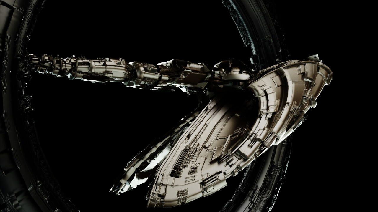 ArtStation - ATLAS Space Terminal | VFX Cinema 4D