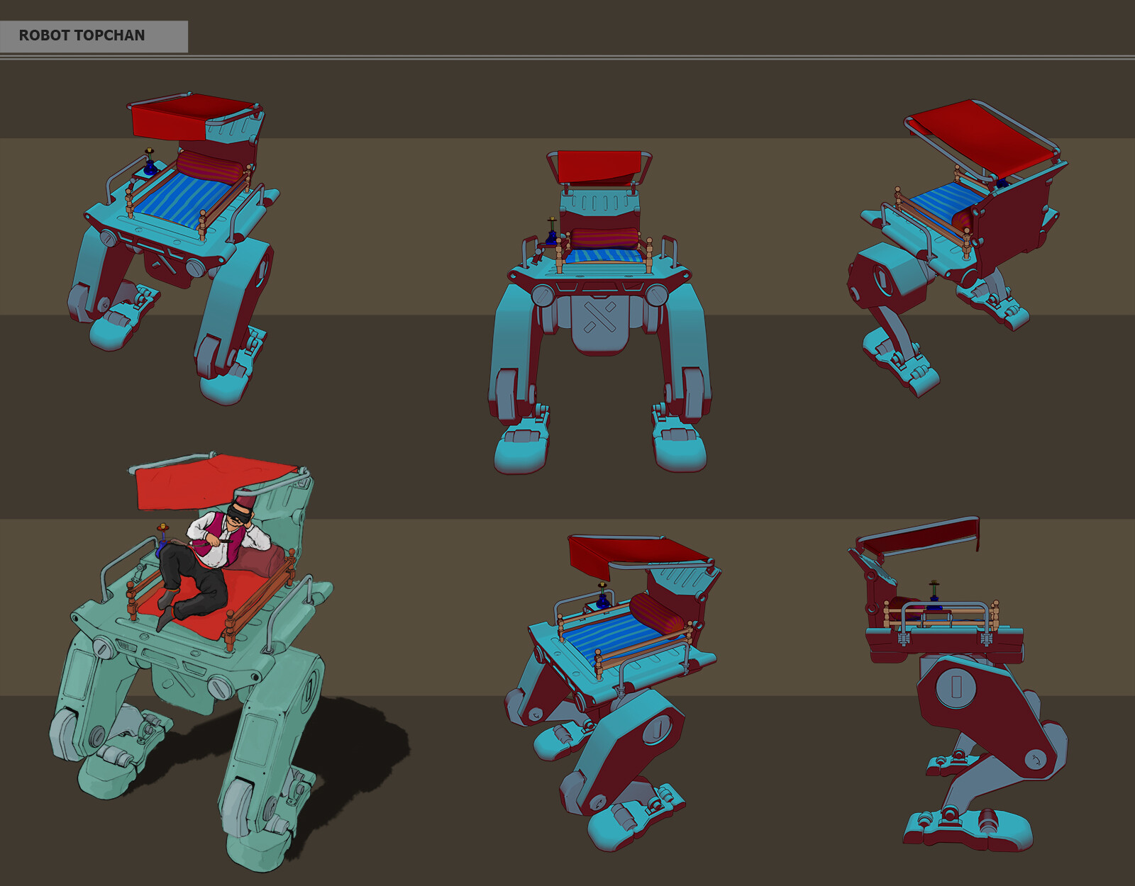 ArtStation - Robot topchan