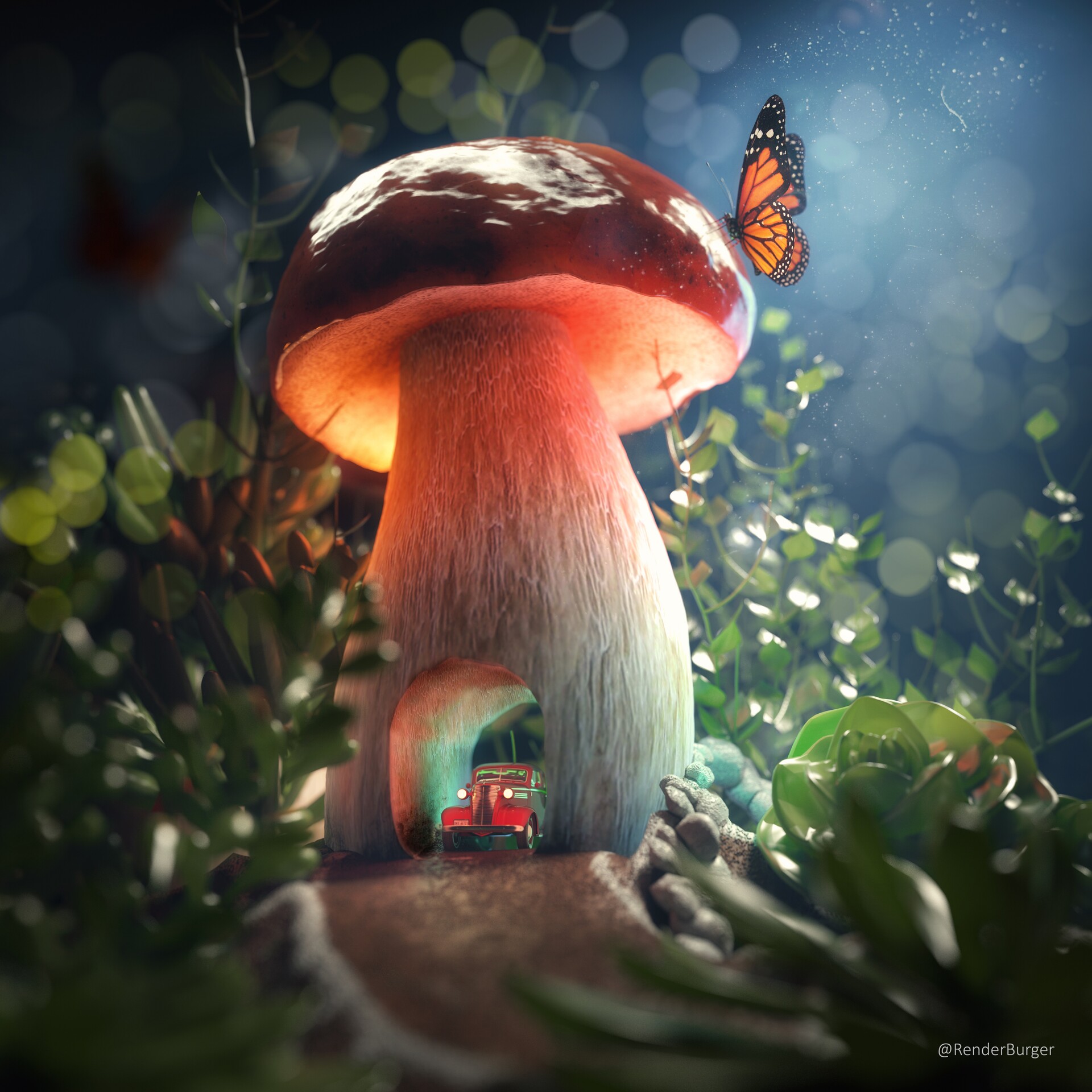 farid-ghanbari-secret-garden.jpg (1920×1920)-花瓣网