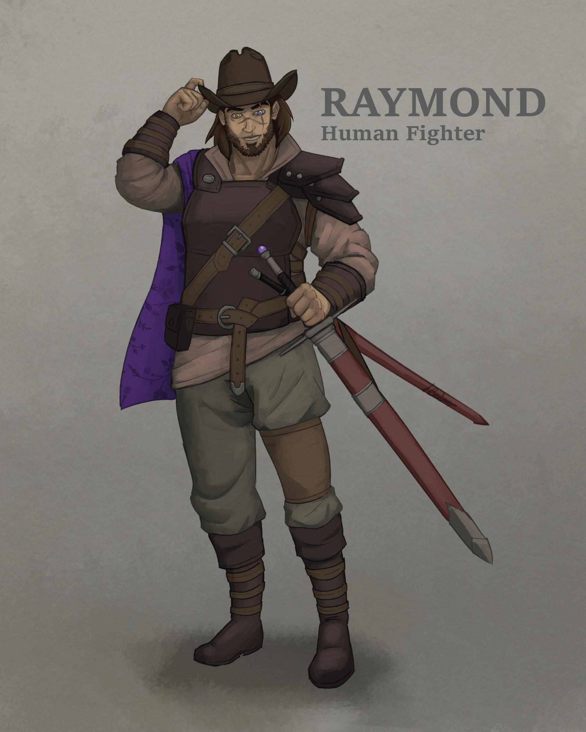 Luke Broderick - D&D Character Art
