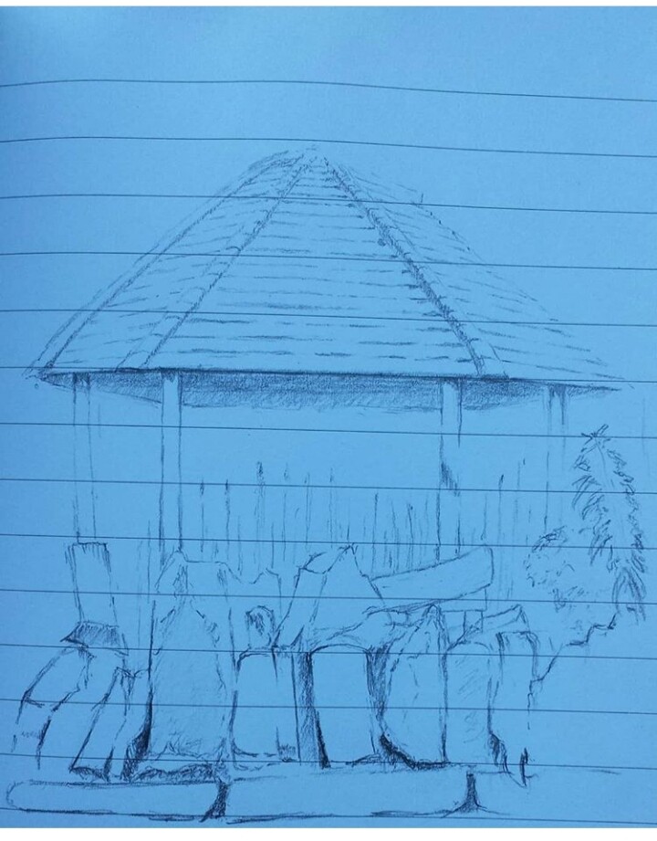 ArtStation - Wood hut