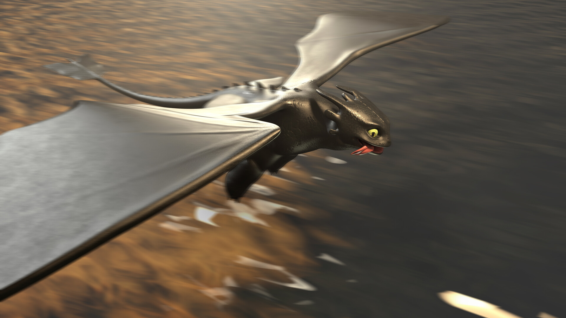 ArtStation - Toothless-Fanart