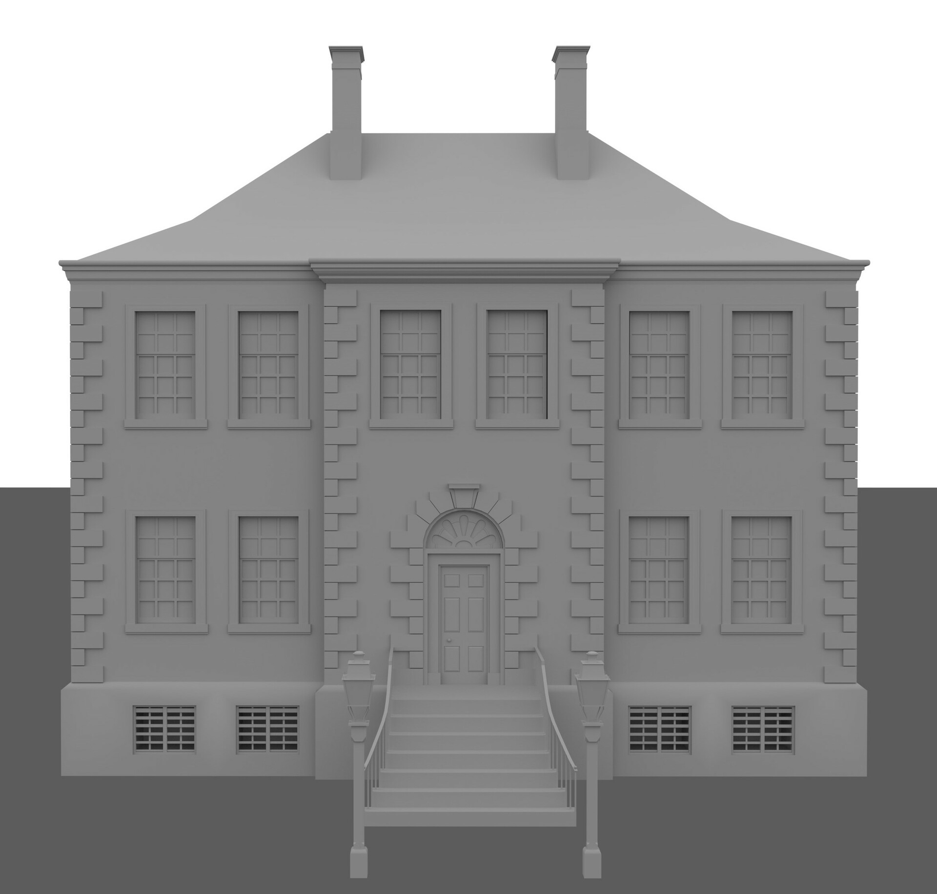 ArtStation - Georgian House