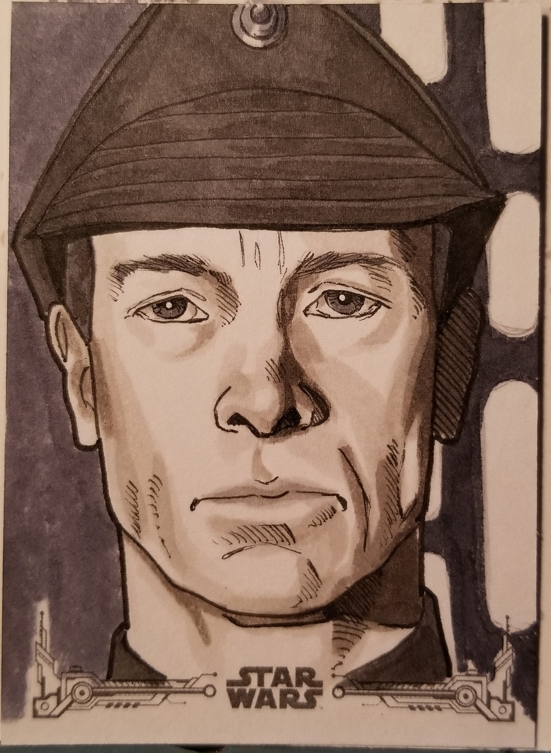 ArtStation - Topps Star Wars Empire Strikes Back Black and White ...