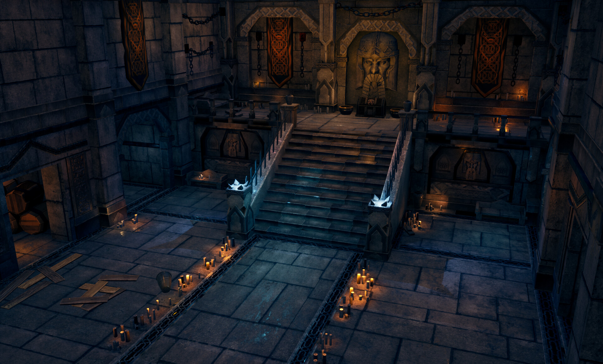 ArtStation - Dwarven dungeon 모작