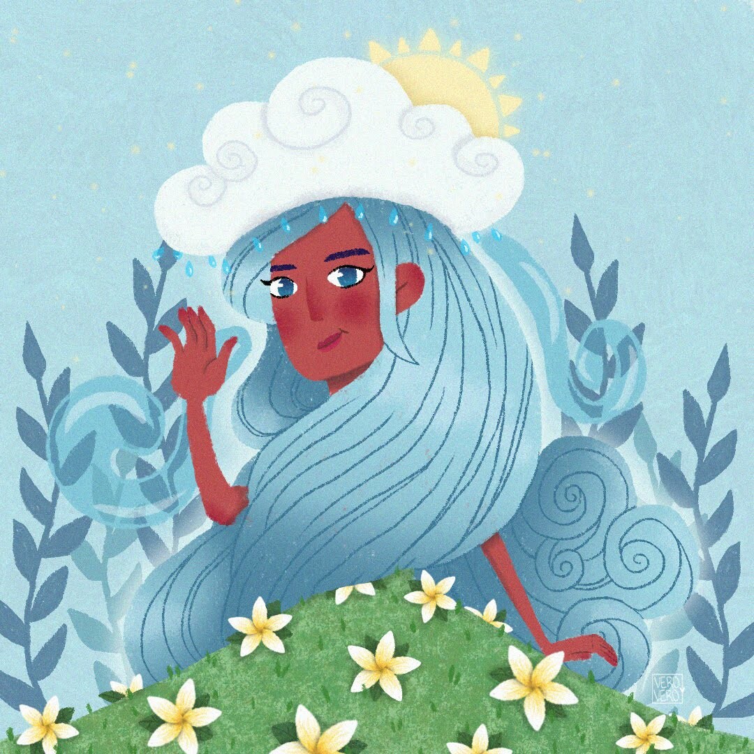 ArtStation - Rain Lady ~ [#DTIYS]