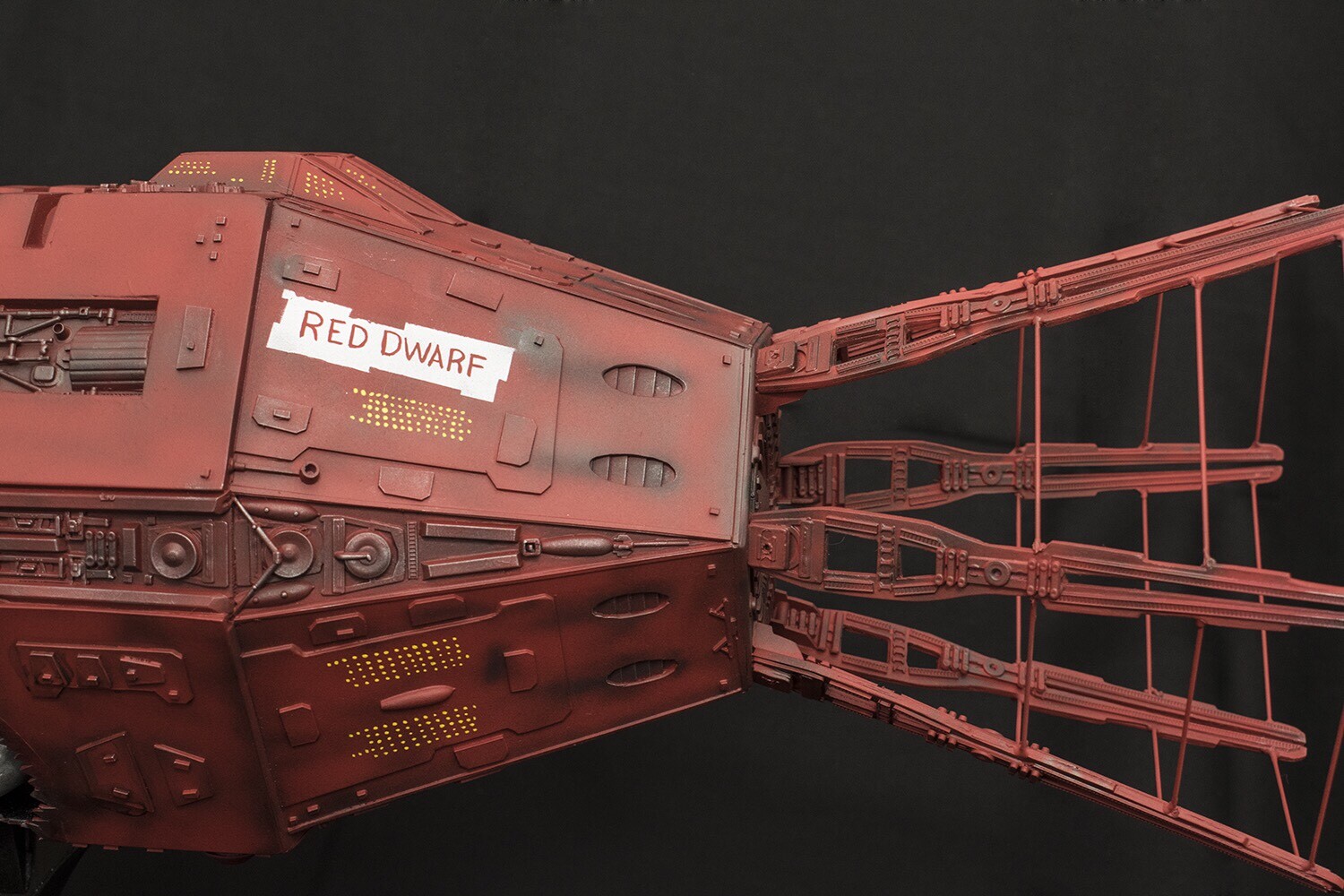 Robert Lofthouse - Red Dwarf scratch build model