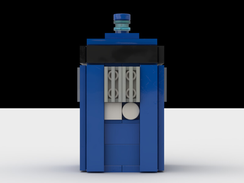 ArtStation - TARDIS In LEGO