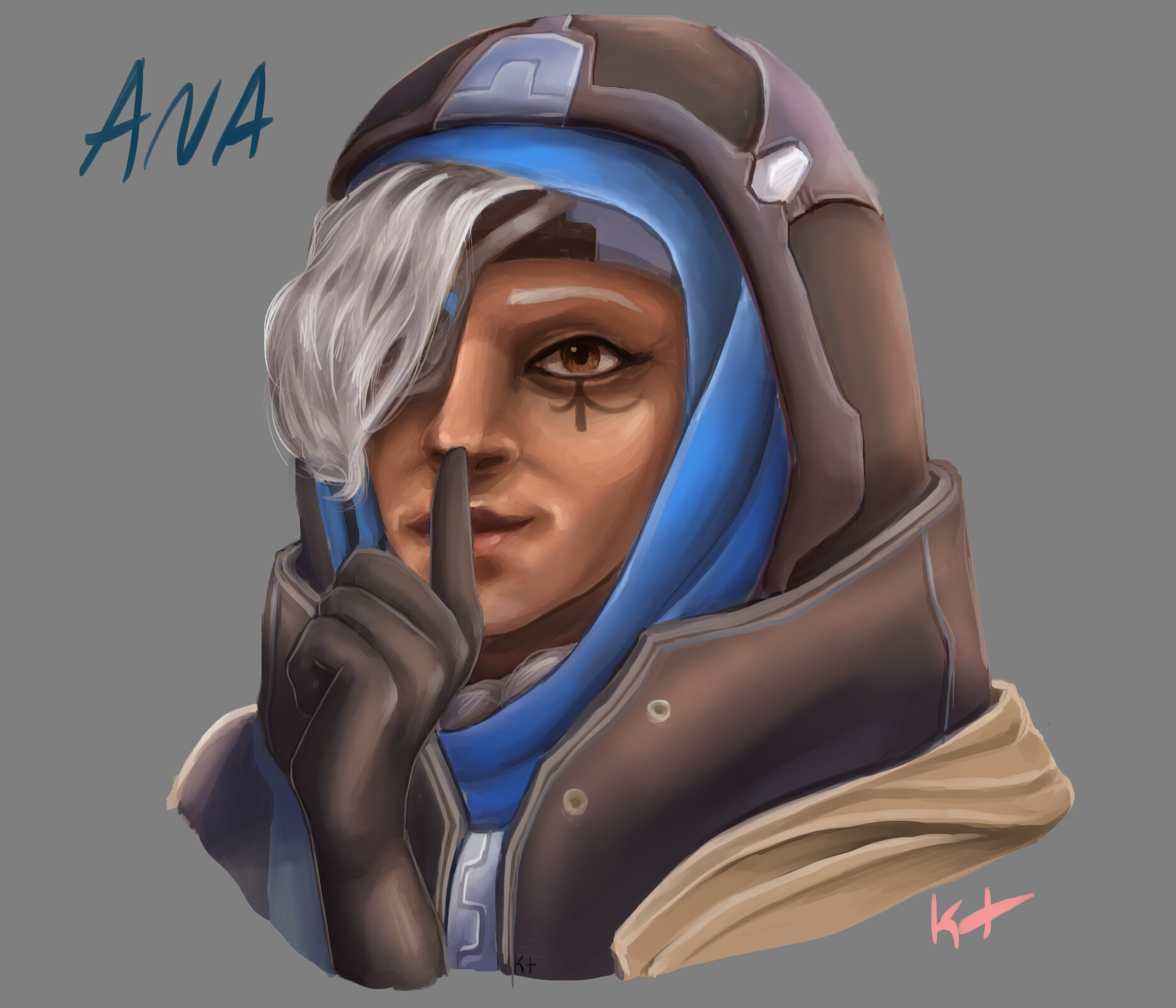 ArtStation - Ana Amari (overwatch)