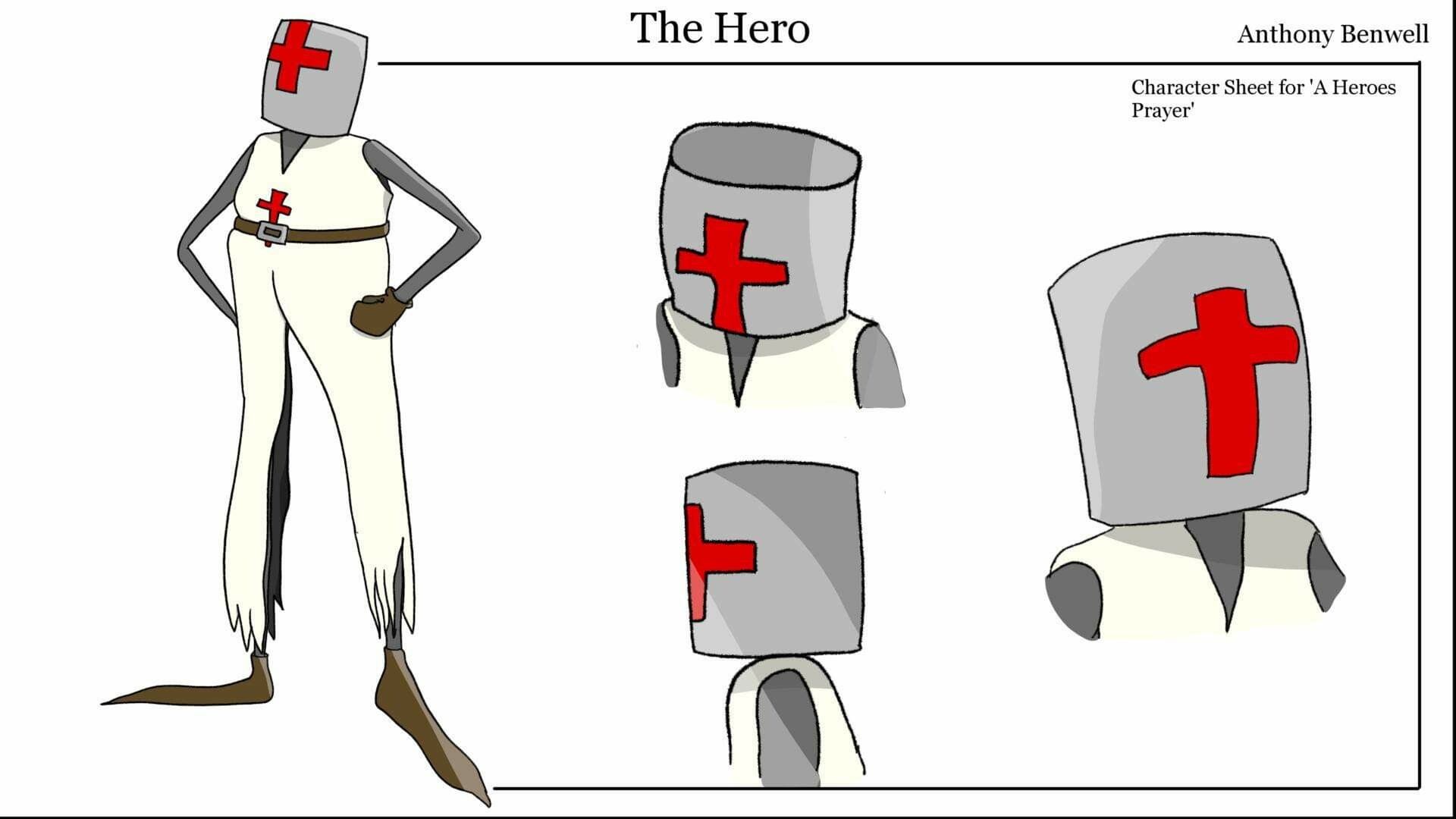 ArtStation - Character Sheet For Animation